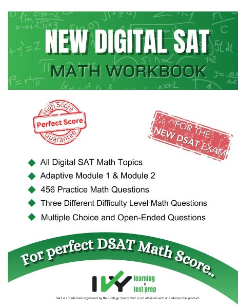 NEW Digital SAT Math Workbook: All Digital SAT Math Topics with Adapti ...